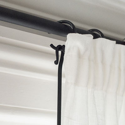 Draw Rods - Jim Lawrence - Curtain Draw Rods | Pulls | Forged Iron ...