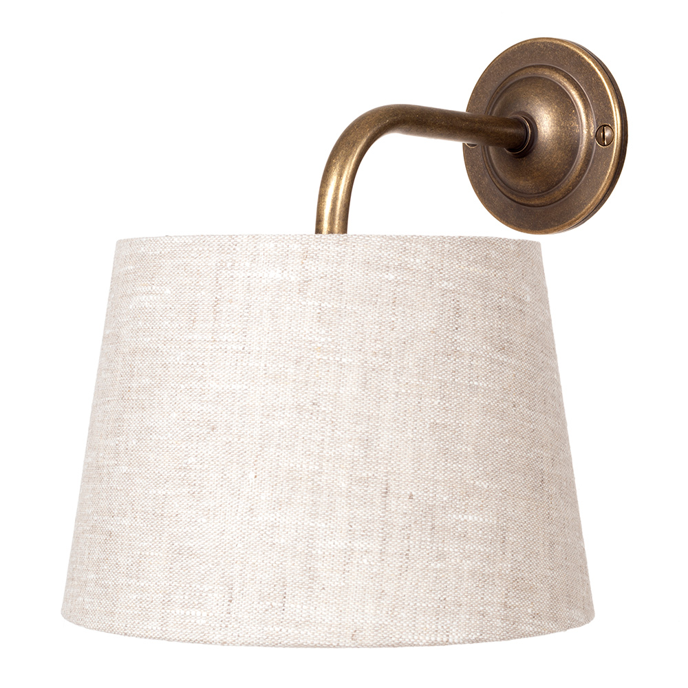 Product List - Jim Lawrence - Brooke Wall Light in Antiqued Brass ...