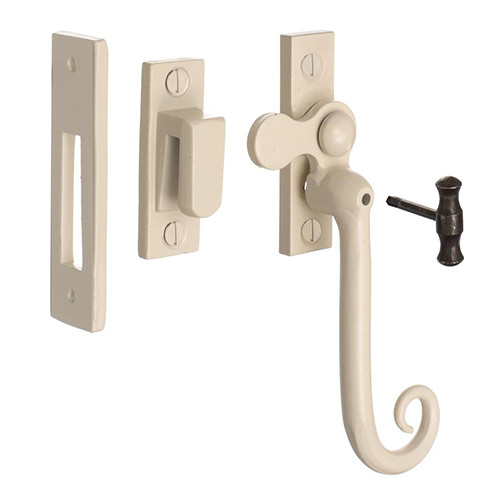 Window Latches - Jim Lawrence - Monkey Tail Lockable Latch - WEB-5029