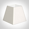 Square Shades - Jim Lawrence - 25cm Sloped Square Shade in Cream ...