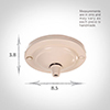 Product List - Jim Lawrence - Georgian Ceiling Rose with Cable Grip in ...