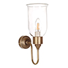 Product List - Jim Lawrence - Chester Wall Light in Antiqued Brass ...