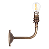 Product List - Jim Lawrence - Brooke Wall Light in Antiqued Brass ...
