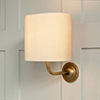 Product List - Jim Lawrence - Brooke Wall Light in Antiqued Brass ...